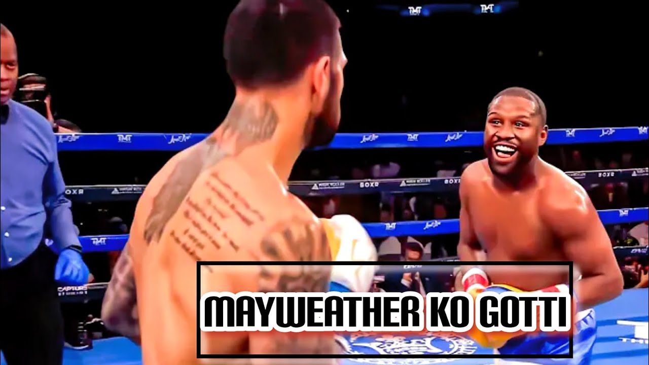 How Floyd Mayweather Knockout John Gotti III in Mayweather vs John ...