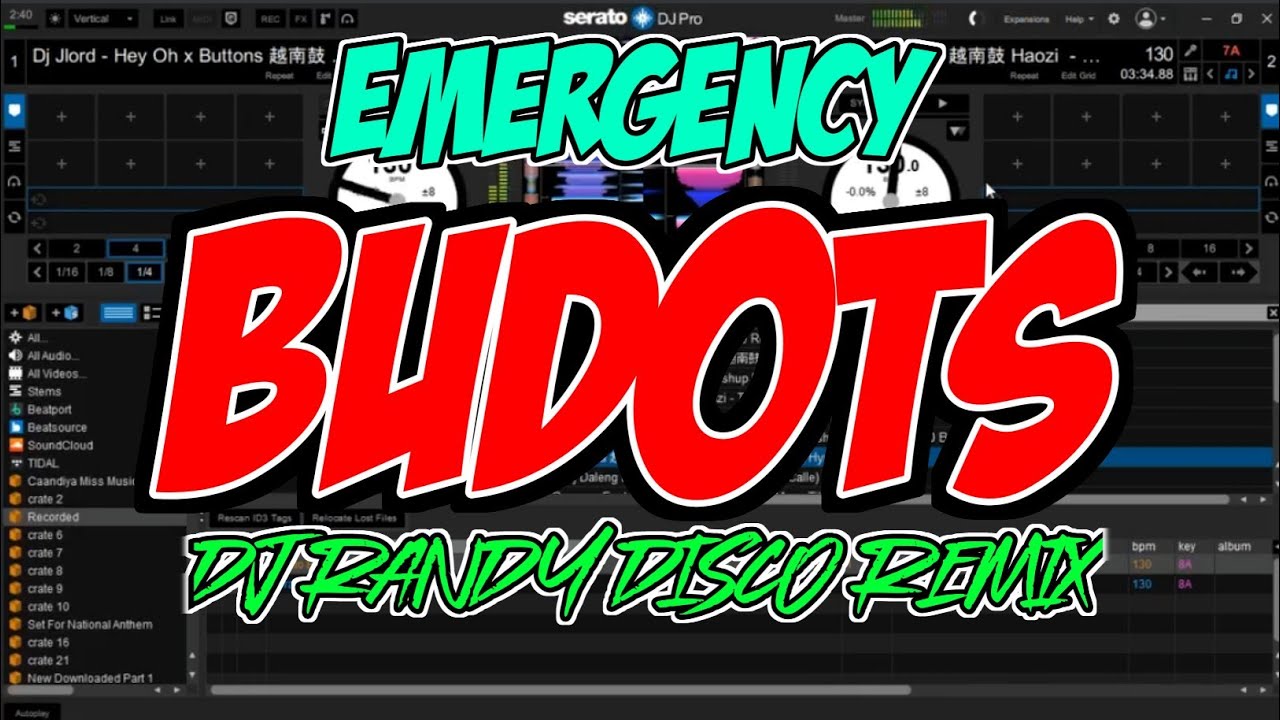 EMERGENCY BUDOTS 2024 - BUDOTS VIRAL REMIX - DJ RANDY DISCO REMIX - YouTube