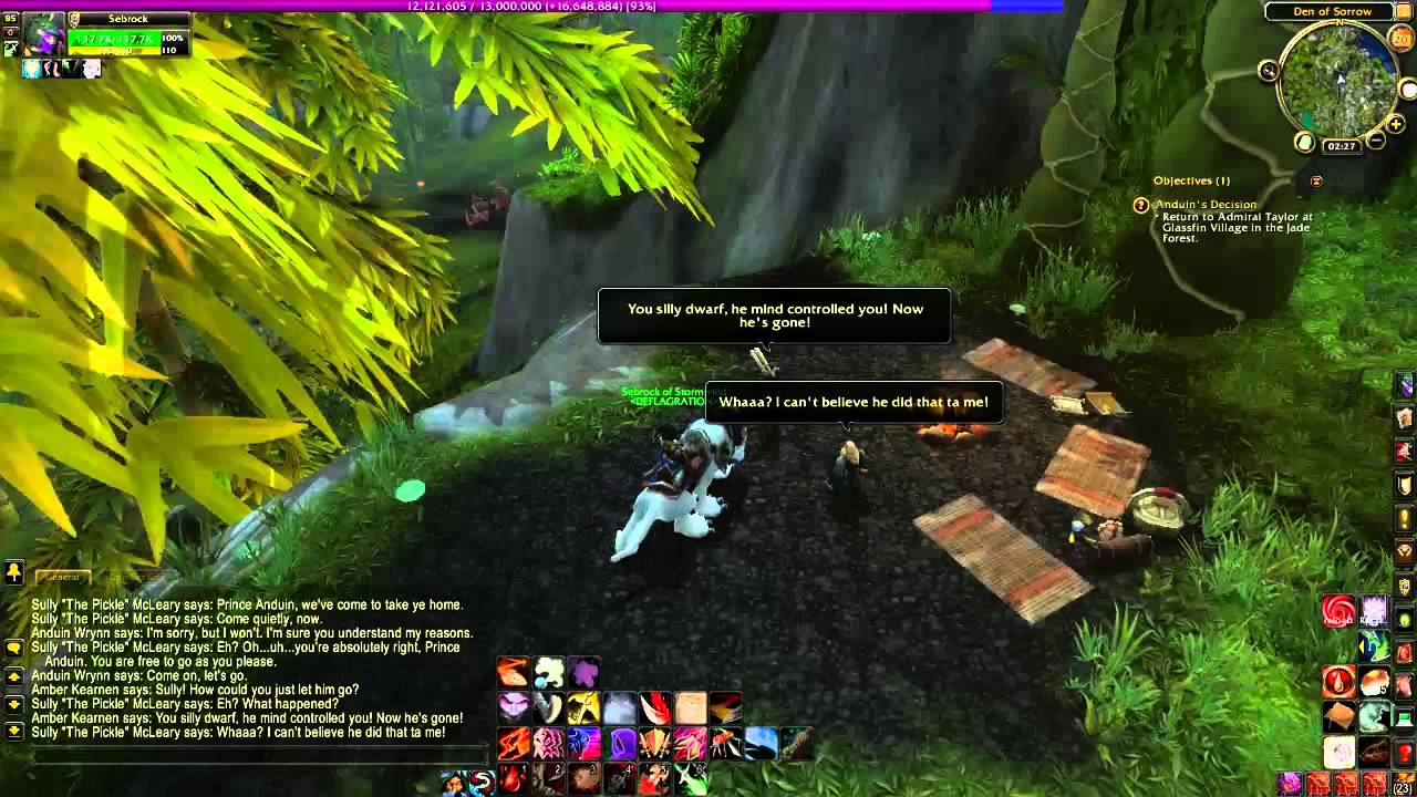 Anduin`s Decision [WoW MoP Quest] - YouTube