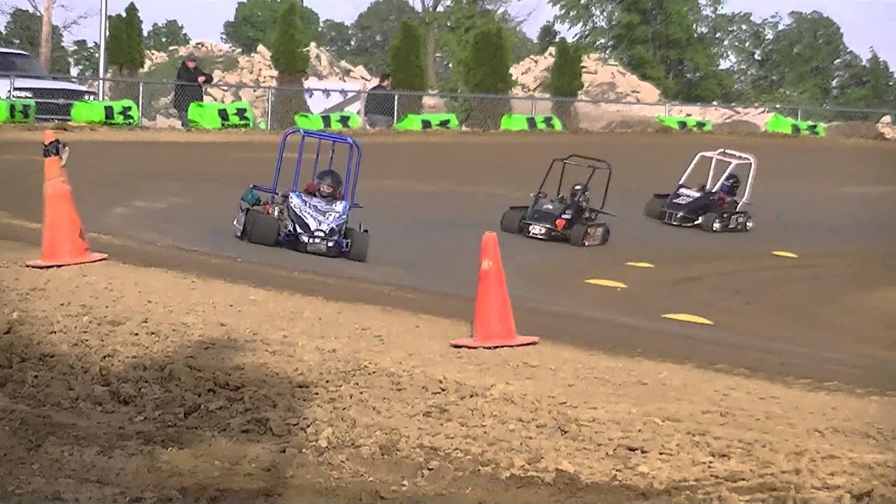 Owosso Kart Speedway Young gun Ambush - YouTube