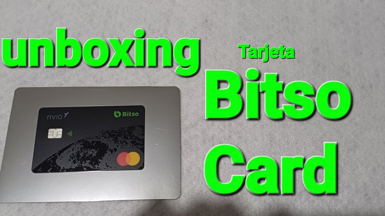 UNBOXING BITSO CARD #unboxing #tarjeta #BITSOCARD #débito #MASTERCARD # ...