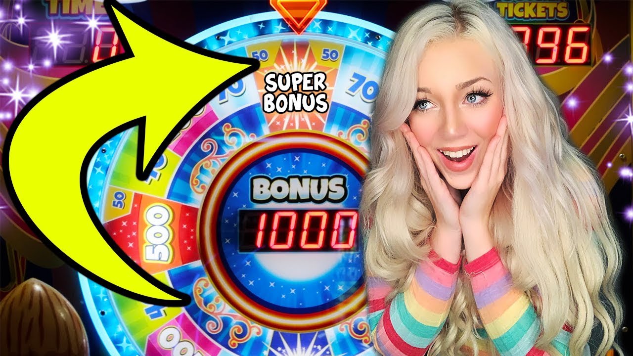 I WON THE BIGGEST SUPER BONUS ARCADE JACKPOT EVER!!! - YouTube