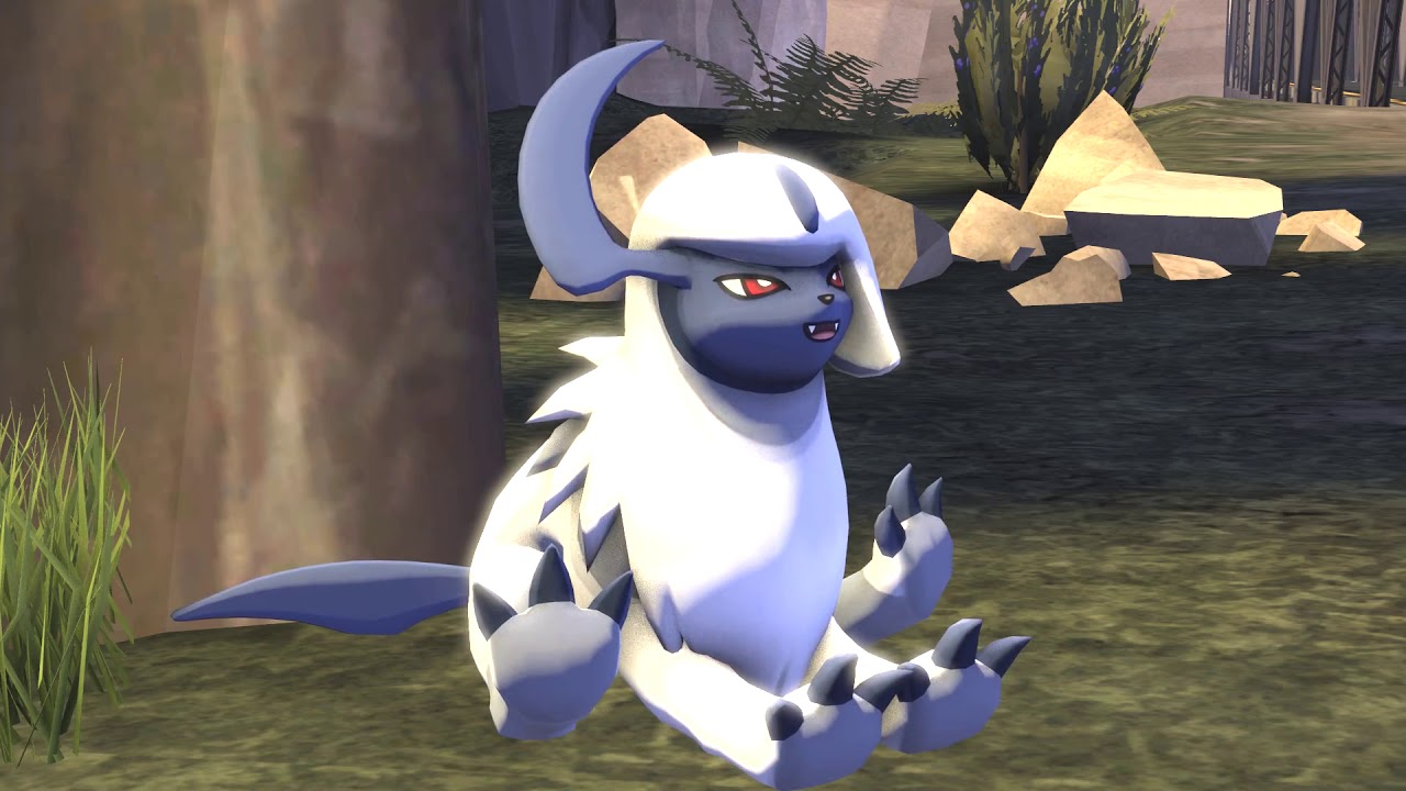 Eevee does fart prank on Absol - YouTube