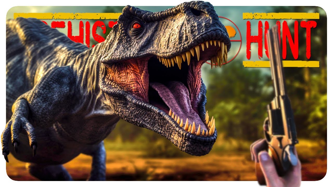 We found a MELANISTIC T-REX in the new update! | PREHISTORIC HUNT - YouTube