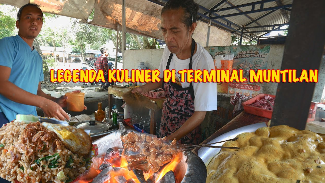 KULINERAN DI TERMINAL MUNTILAN MAGELANG // BAKMI PAK PRAN x SATE ...