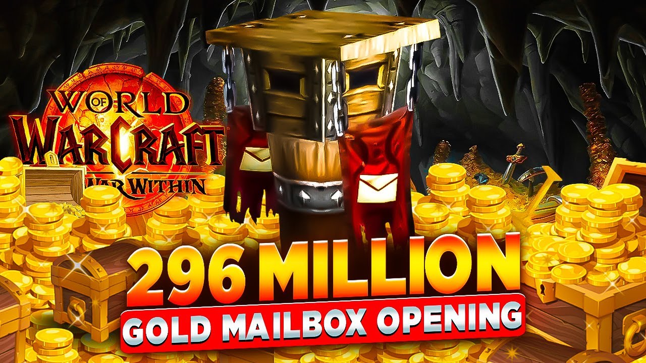 296 MILLION GOLD Mailbox Opening! War Within Gold Cap Guide - YouTube