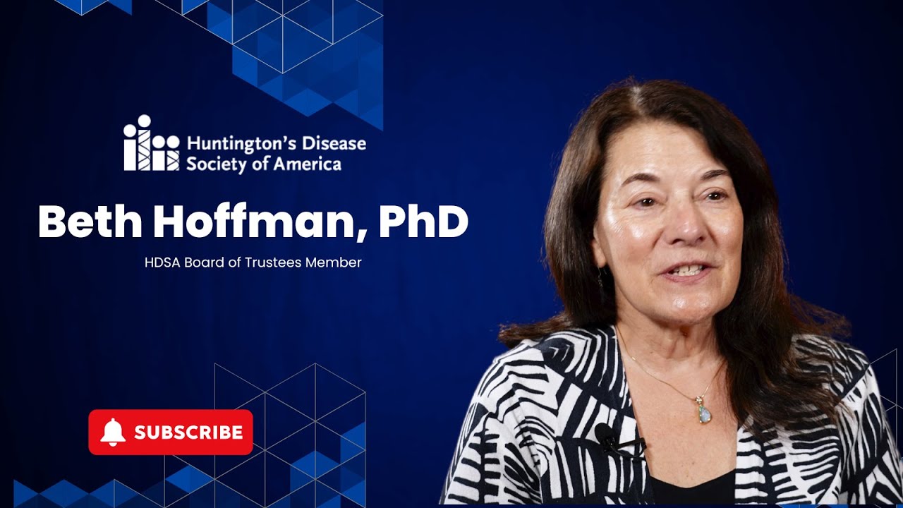 HDSA Volunteers: Beth Hoffman - YouTube