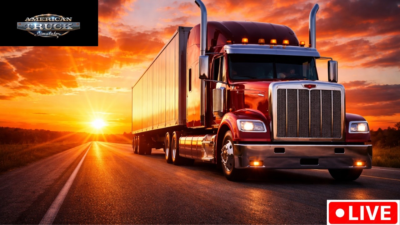 ATS Live American truck Simulator - YouTube