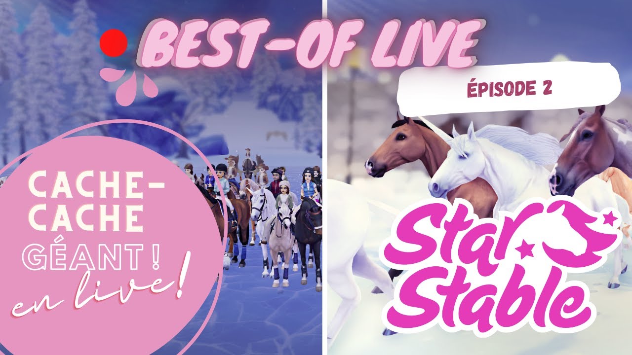 On a fait un cache-cache géant ! - Best-of live #2 [Star Stable Online] - YouTube