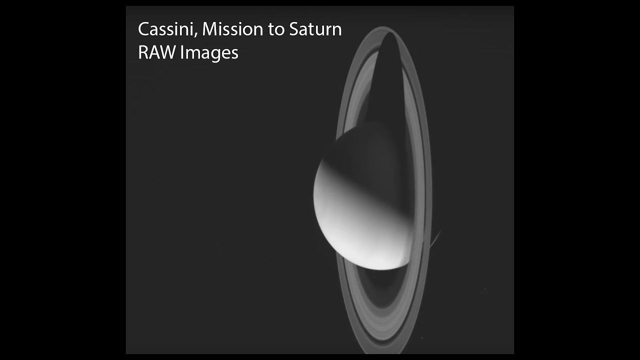 Cassini, Mission to Saturn - RAW Images - YouTube