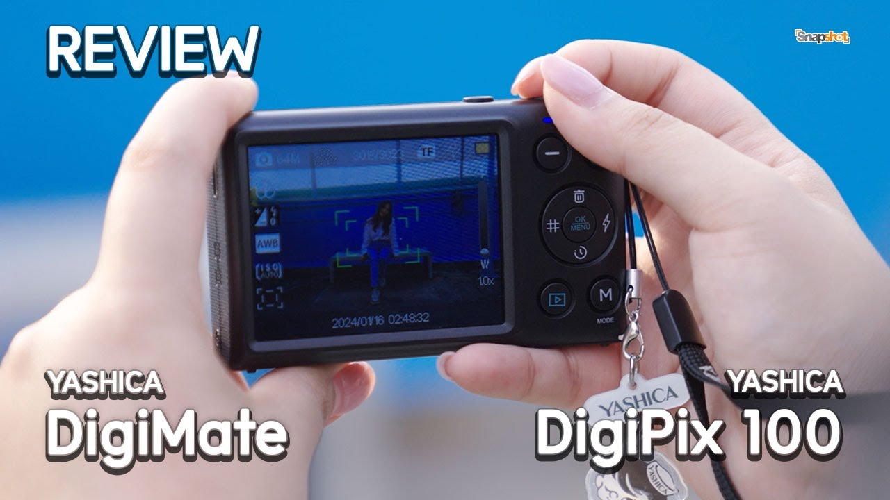 Yashica Digimate / Yashica Digipix 100 ย้อนวันวานกับกล้องดิจิทัลสไตล์เรโทร - YouTube