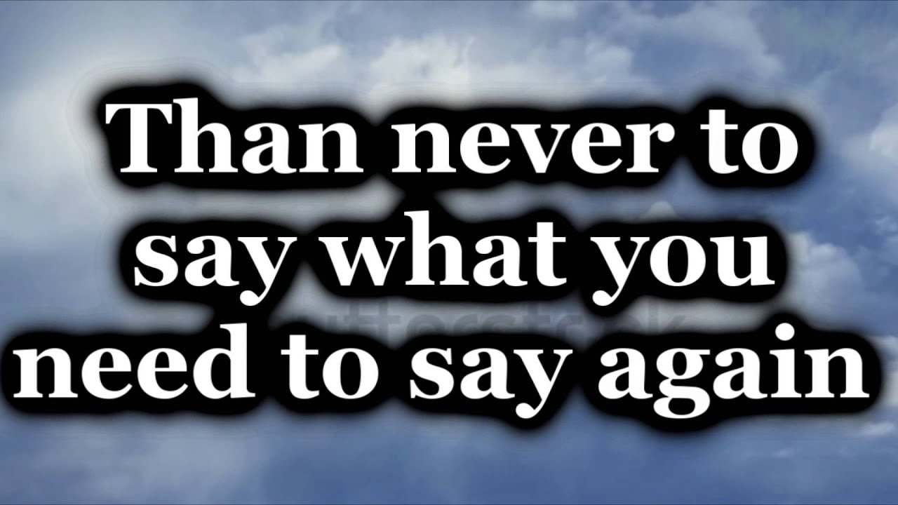 Say-John Mayer HD - YouTube