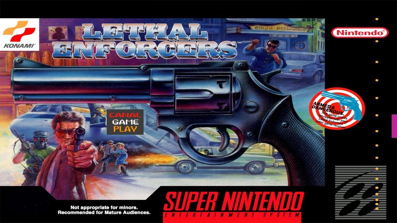 Lethal Enforcers super nintendo gameplay - YouTube