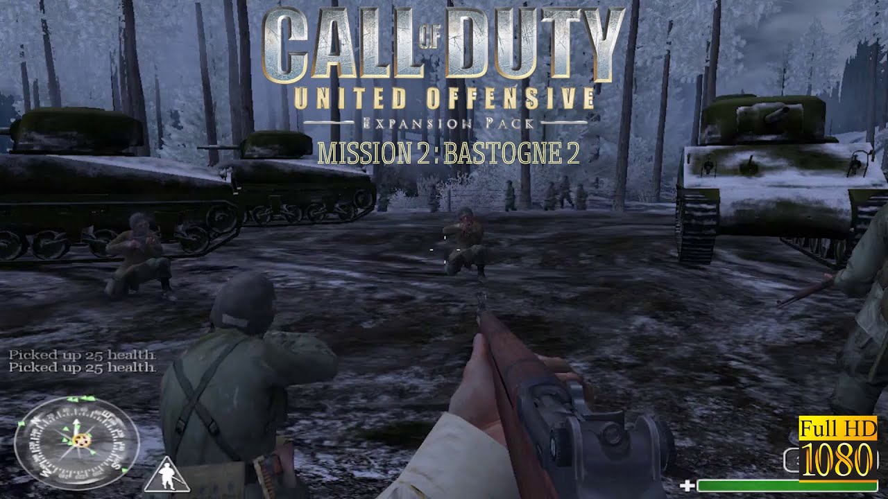 Call of Duty 1 (2003) United Offensive Gameplay Walkthrough Mission 1 ...