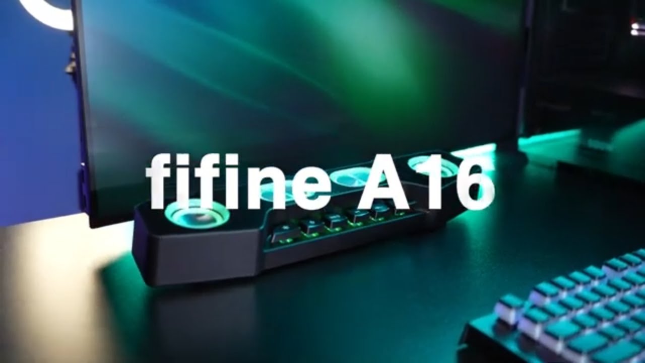 [Showcase] of FIFINE AmpliGame A16 RGB Wireless Bluetooth Speaker for ...