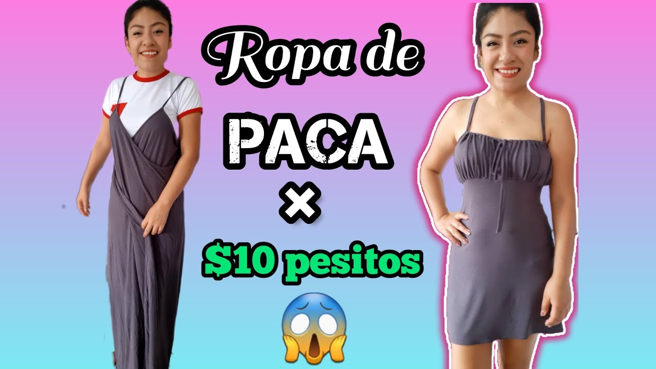 TRANSFORMANDO ROPA DE PACA DE TAN SOLO 💲1️⃣0️⃣ PESITOS /ACOMPAÑAME A ...