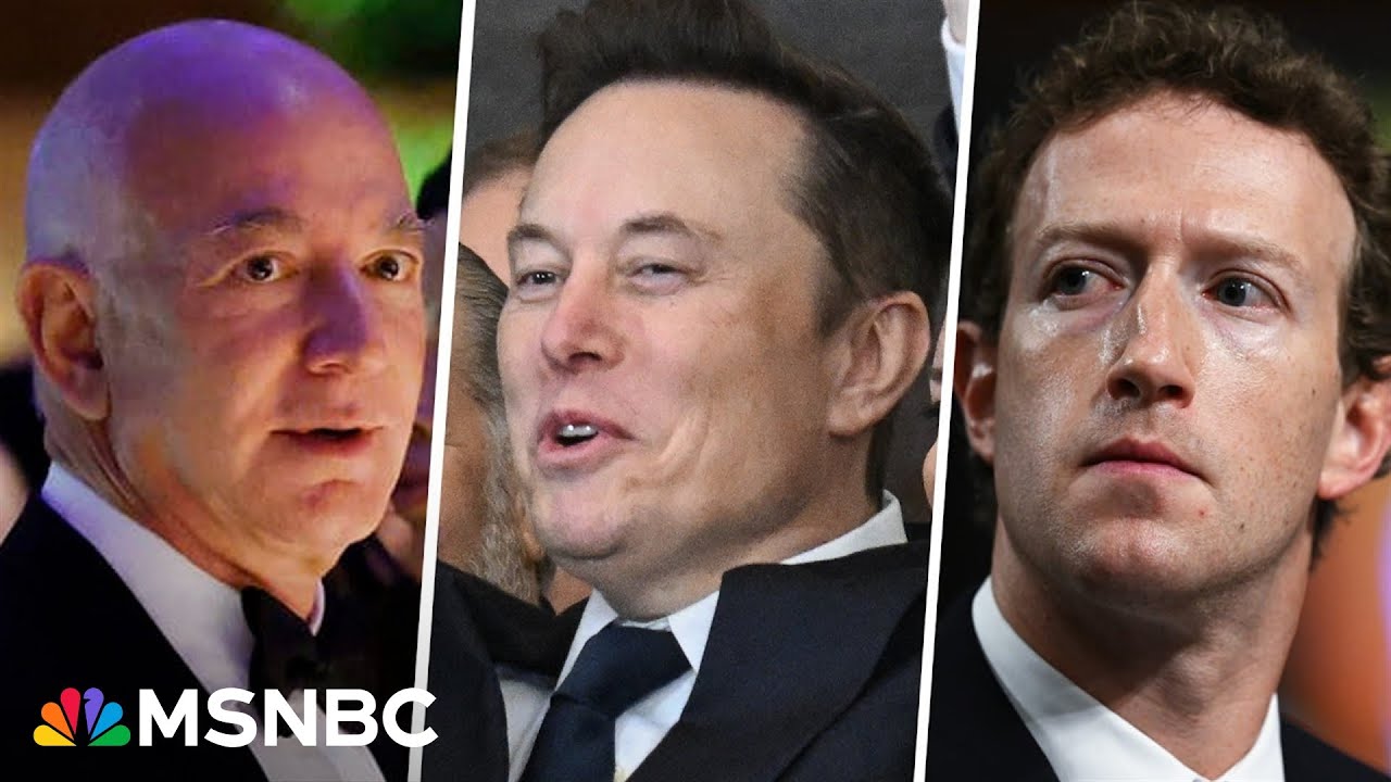 ‘Direct line’ to Trump: Ruhle on Elon Musk, Mark Zuckerberg, Jeff Bezos ...