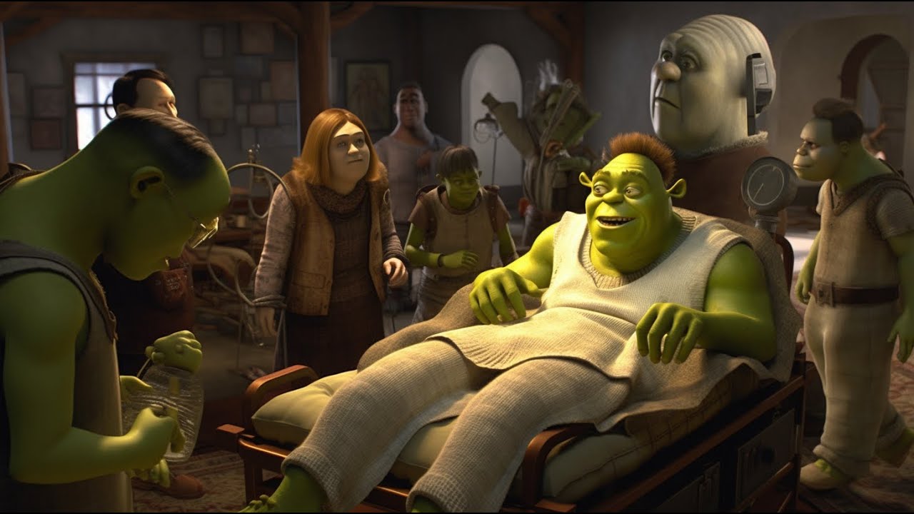 Shrek Bitten by Black Widow and Trips Balls?!!! - YouTube