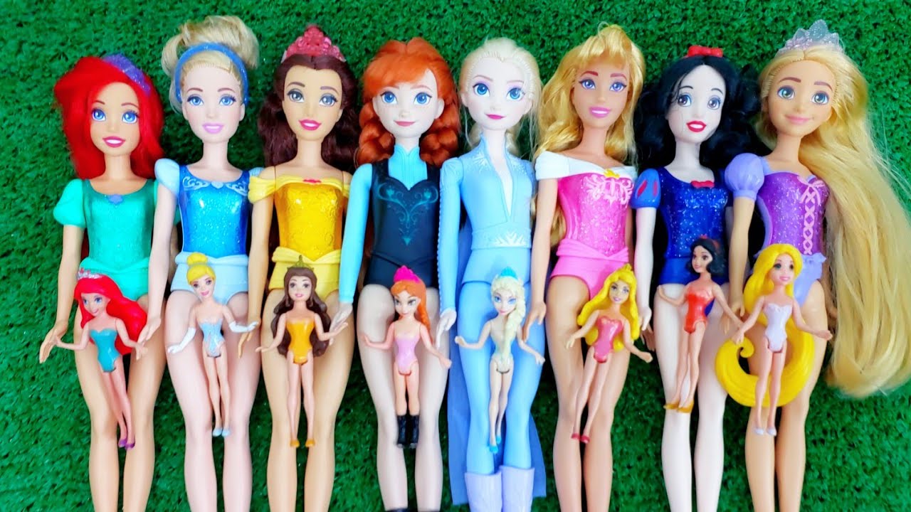 Disney Princess Doll Makeover ~ DIY Miniature Ideas for MATTEL - Wig ...