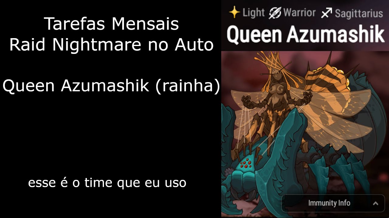 [Epic 7 PvE] Azmakalis of Cycle (Raid Nightmare) - Queen Azumashik ...
