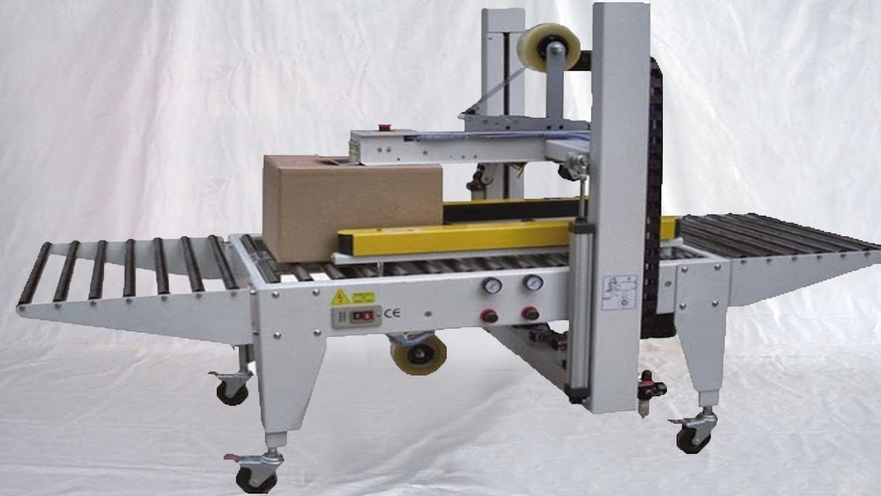 Top sealing machine tape sealer cartons closing equip semi auto with ...