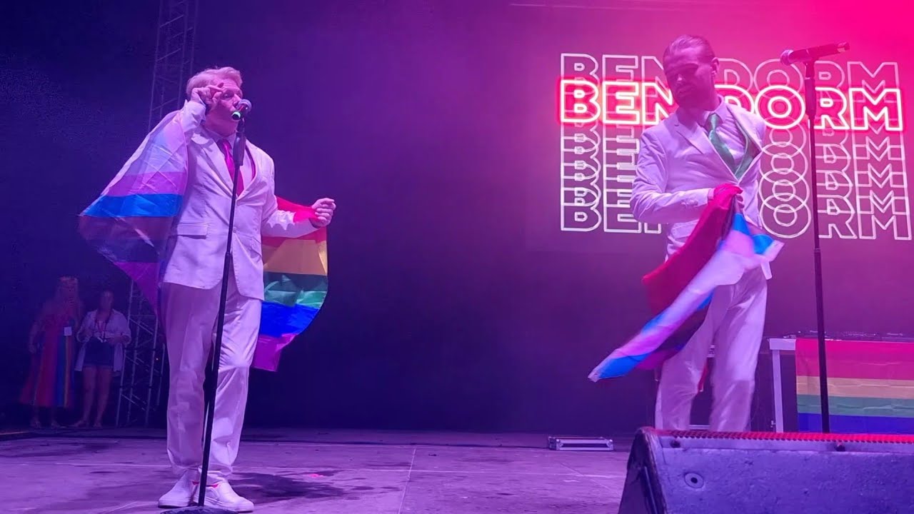 The Jersey Boys Benidorm Pride 2022 Main Stage - YouTube