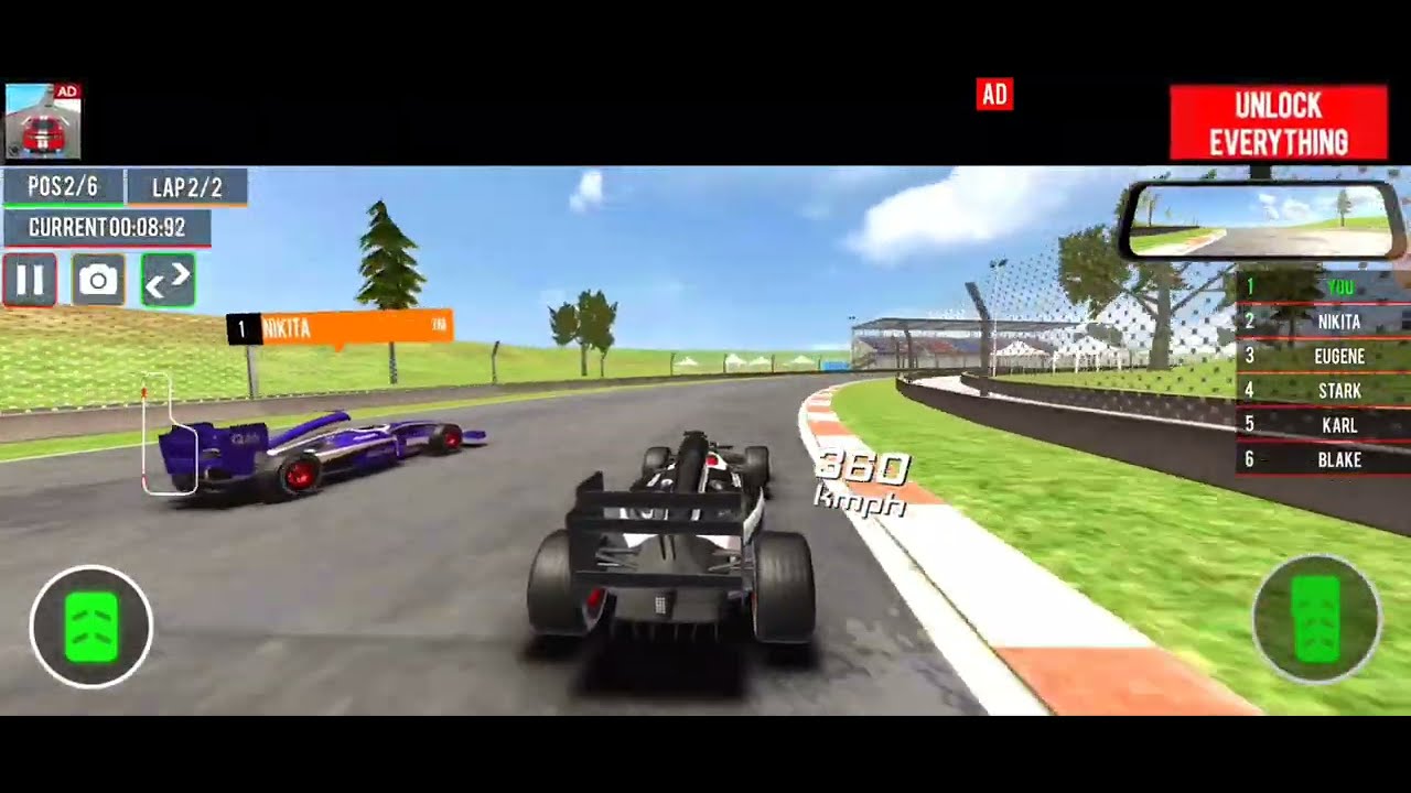 Formula Car Rasing game play || - YouTube