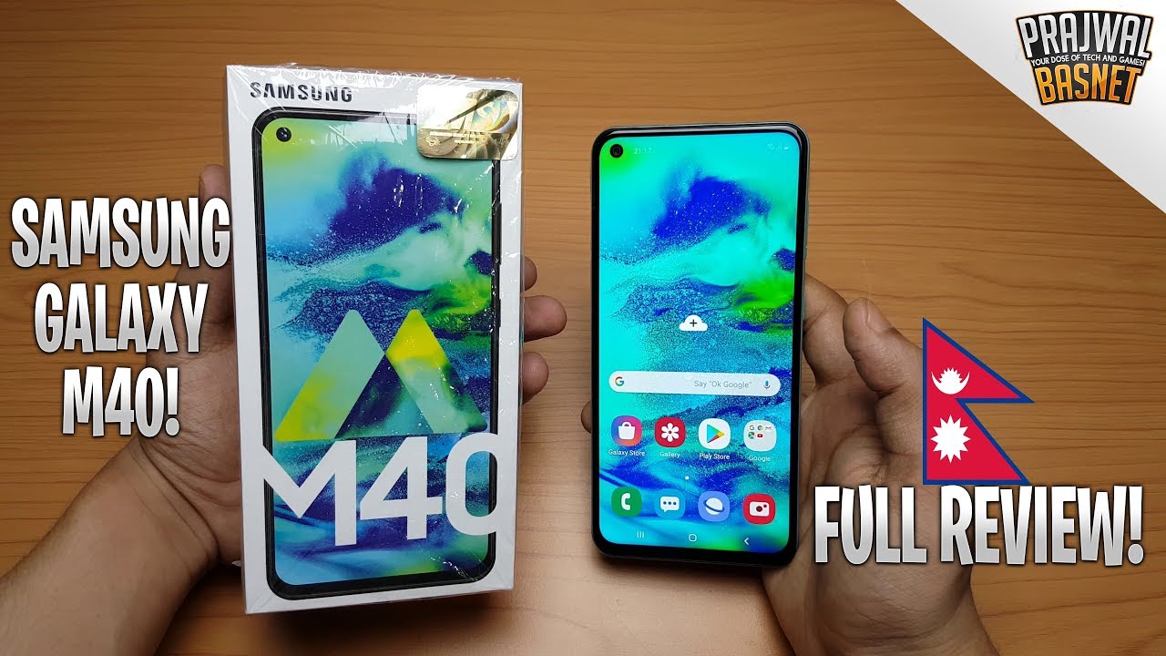 Samsung Galaxy M40 in Nepal | Unboxing & Review | Is it worth buying ...