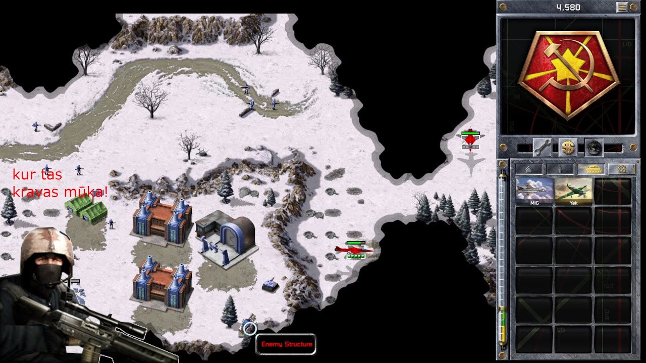 Command & Conquer: Red Alert 1 remastered mission 9 to 10(Soviet)#4 ...