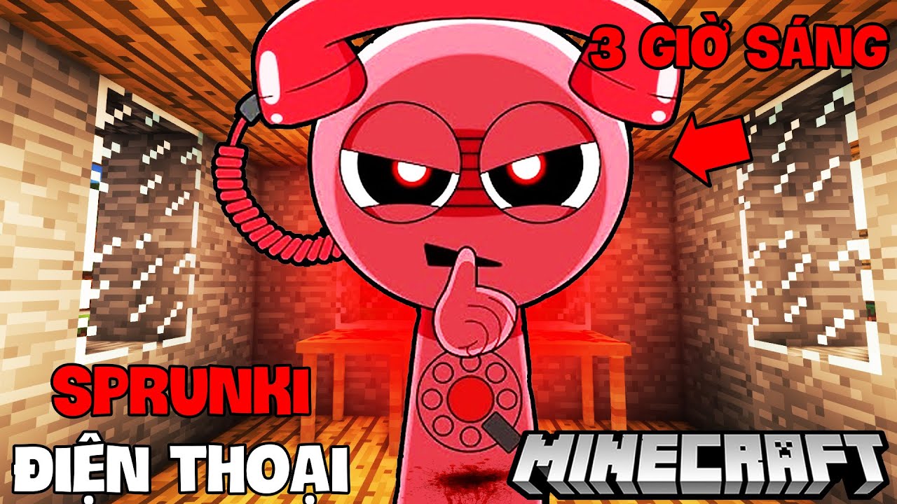 TELE SPRUNKI XUẤT HIỆN TRONG THẾ GIỚI MINECRAFT VÀ ĐIỀU ĐÁNG SỢ NÀY ĐÃ ...