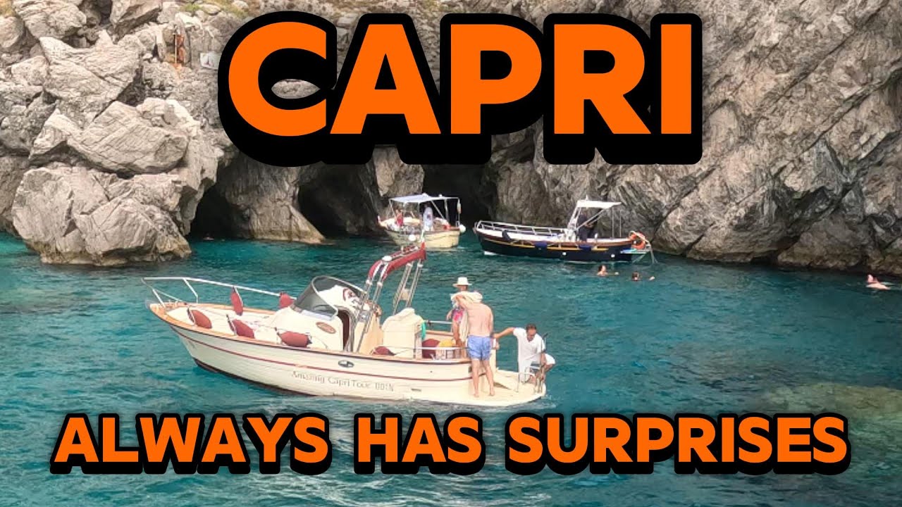 4K CAPRI, ISLAND OF CAPRI THE MOST BEAUTIFUL LANDSCAPES AND VIEWS IN ...