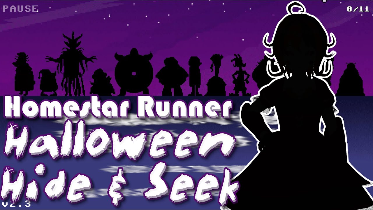 Homestar Runner: Halloween Hide & Seek | SpookBox LIVE - YouTube