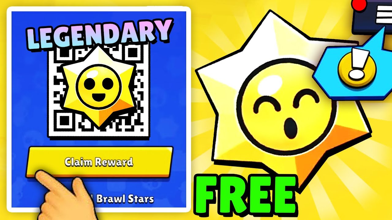 STARR DROP LINK & QR CODE GIFT 🎁 REWARDS FOR EVERYONE IN BRAWL STARS ...