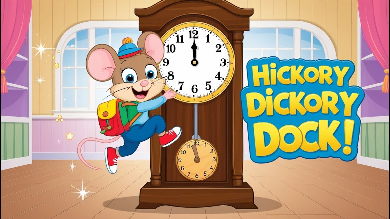Hickory Dickory Dock | Magical Animated Mouse Adventure for Kids TV ...