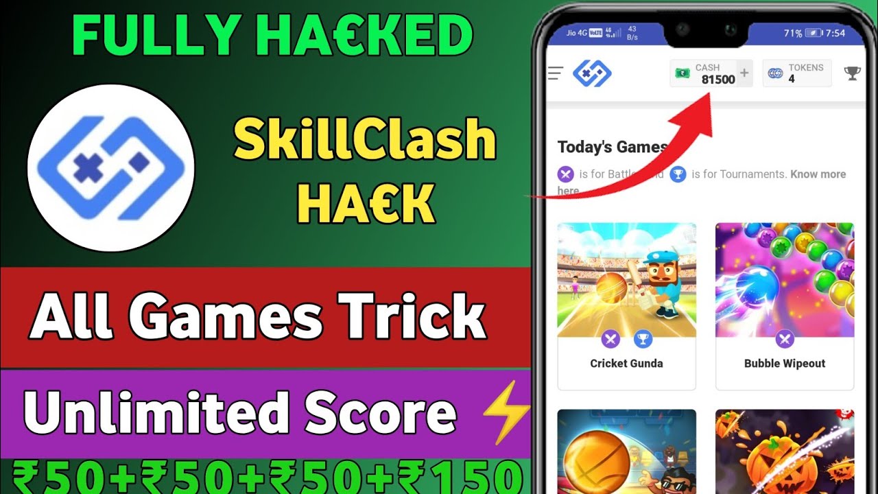 Skill Clash Game Trick | Skill Clash Unlimited Trick | Skill Clash ...