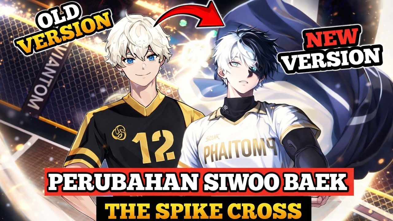 SIWOO BAEK DULU VS SEKARANG! Glow Up Gila Banget 🔥 | The Spike Cross ...
