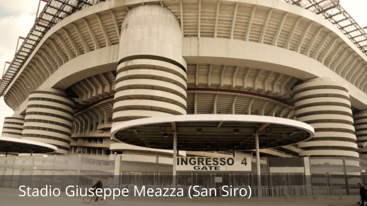 Places to see in ( Milan - Italy ) Stadio Giuseppe Meazza (San Siro ...
