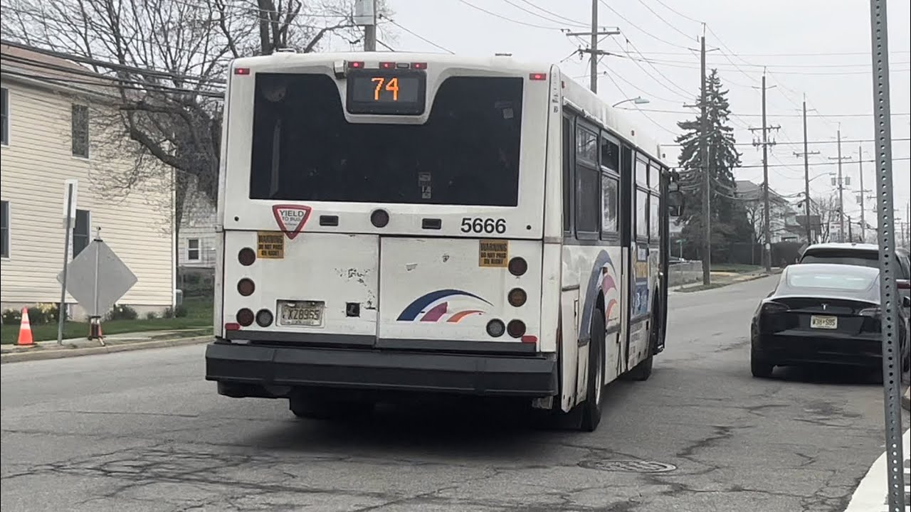 Nj Transit Bus 74 Bus Ride! - YouTube