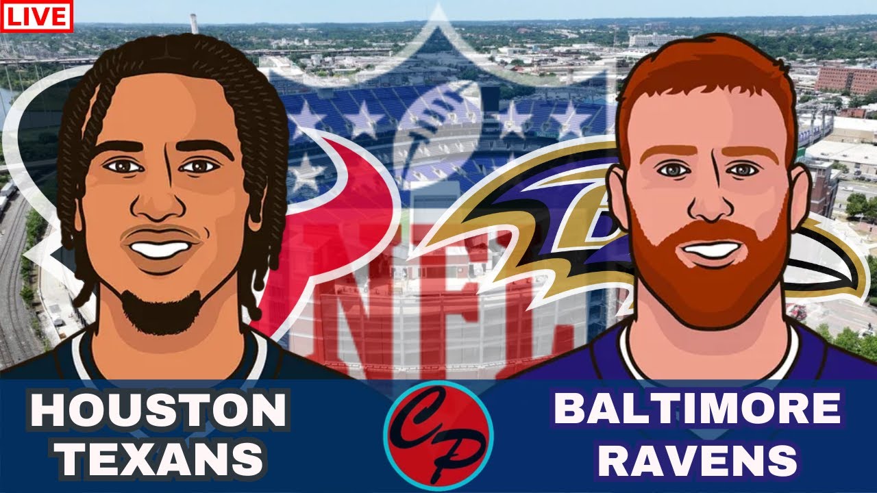 HOUSTON TEXANS vs BALTIMORE RAVENS NFL FOOTBALL WEEK 5 NFL Football ...