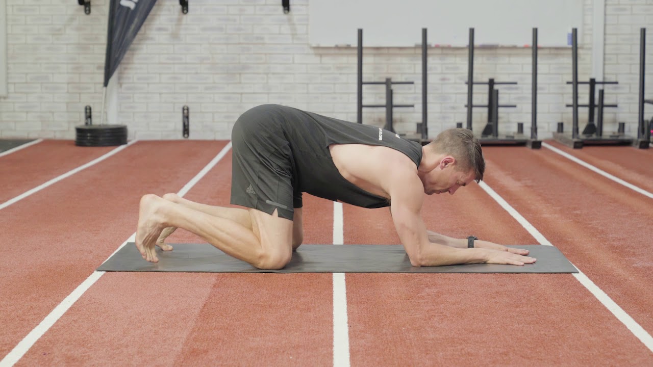 T-Spine extension sphinx drill - YouTube