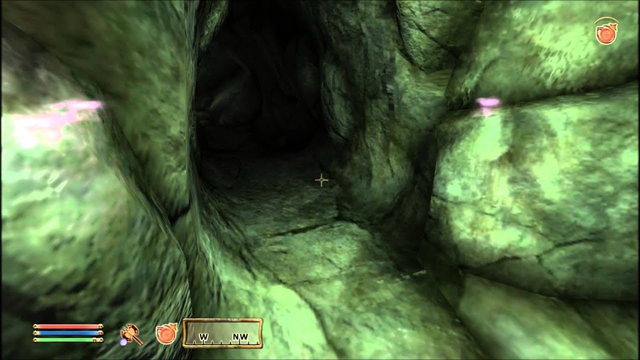 Oblivion Complete Playthrough; Part 54 - Unmarked Cave & Fort Coldcorn ...