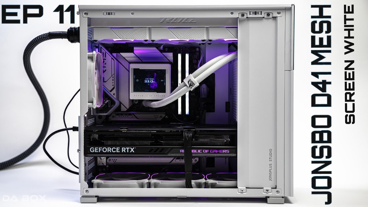 Jonsbo D41 Mesh Screen [PC Build] 13700K+ ASUS ROG Strix GeForce RTX ...