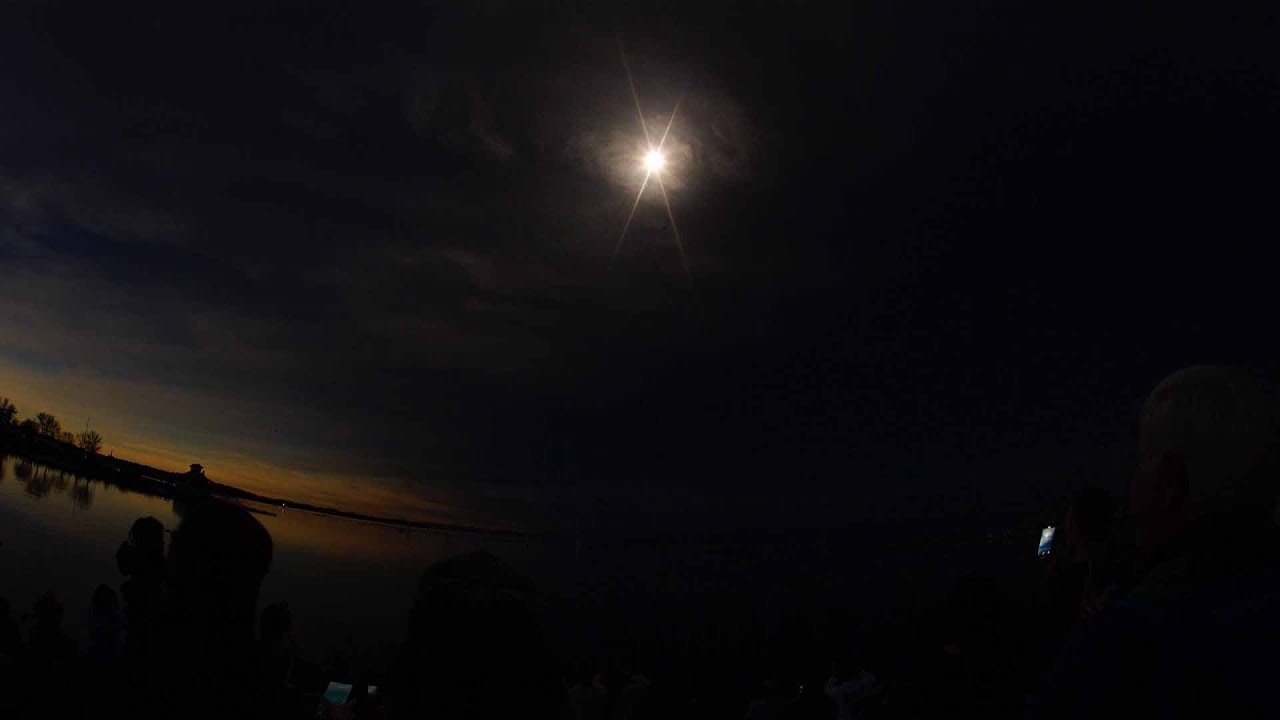 TOTAL SOLAR ECLIPSE | 2024 Burlington, VT - YouTube
