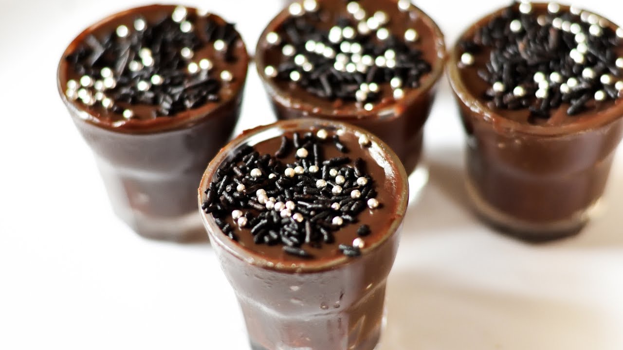 Chocolate Truffle Shots | Silky Smooth Dessert | Easy Dessert Cups ...