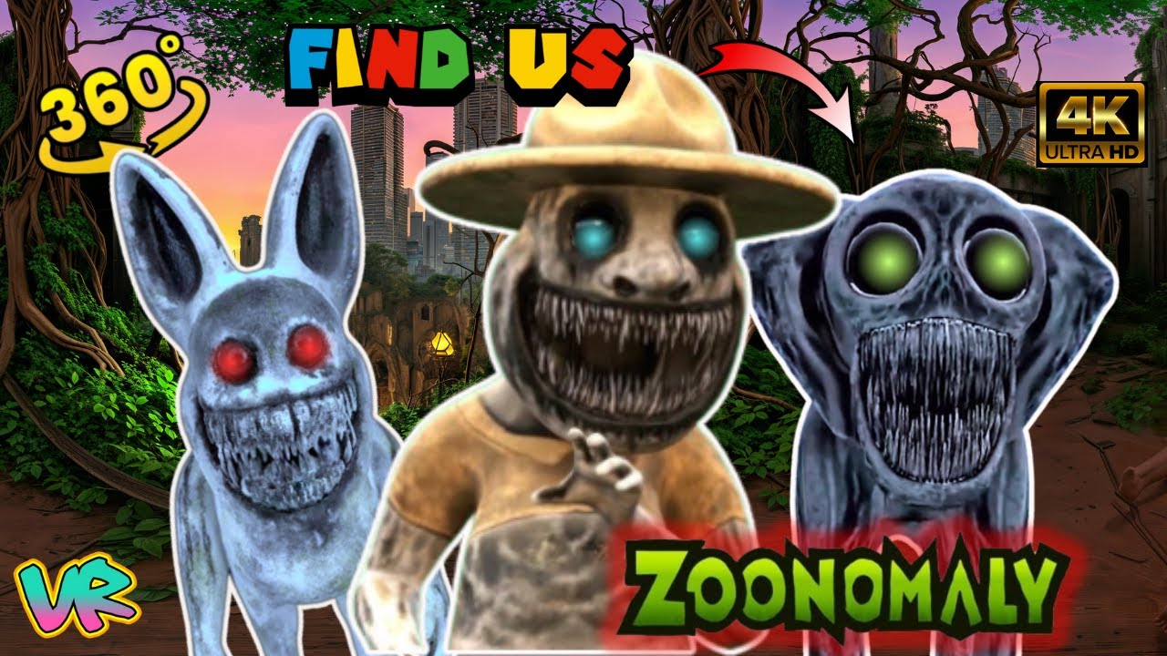 Zoonomaly Monster Rabbit, ZooKeeper, Monster Bear | Finding Challenge ...