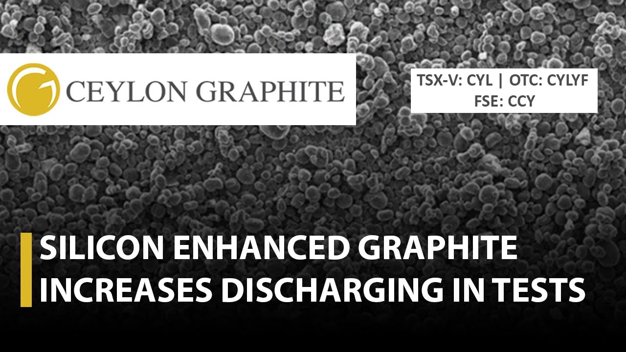 Ceylon Graphite Silicon Enhanced Graphite Increases Discharging ...