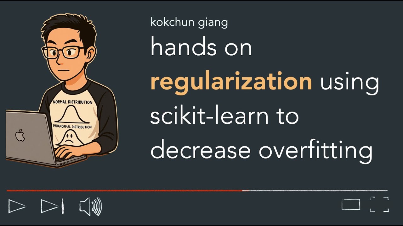 Hands-On Regularization with Scikit-learn - YouTube