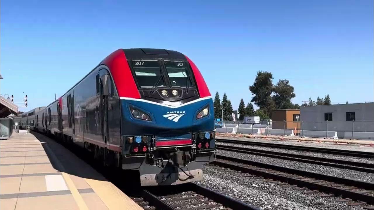 Amtrak Coast Starlight #11 @Santa Clara 5/14/24 - YouTube
