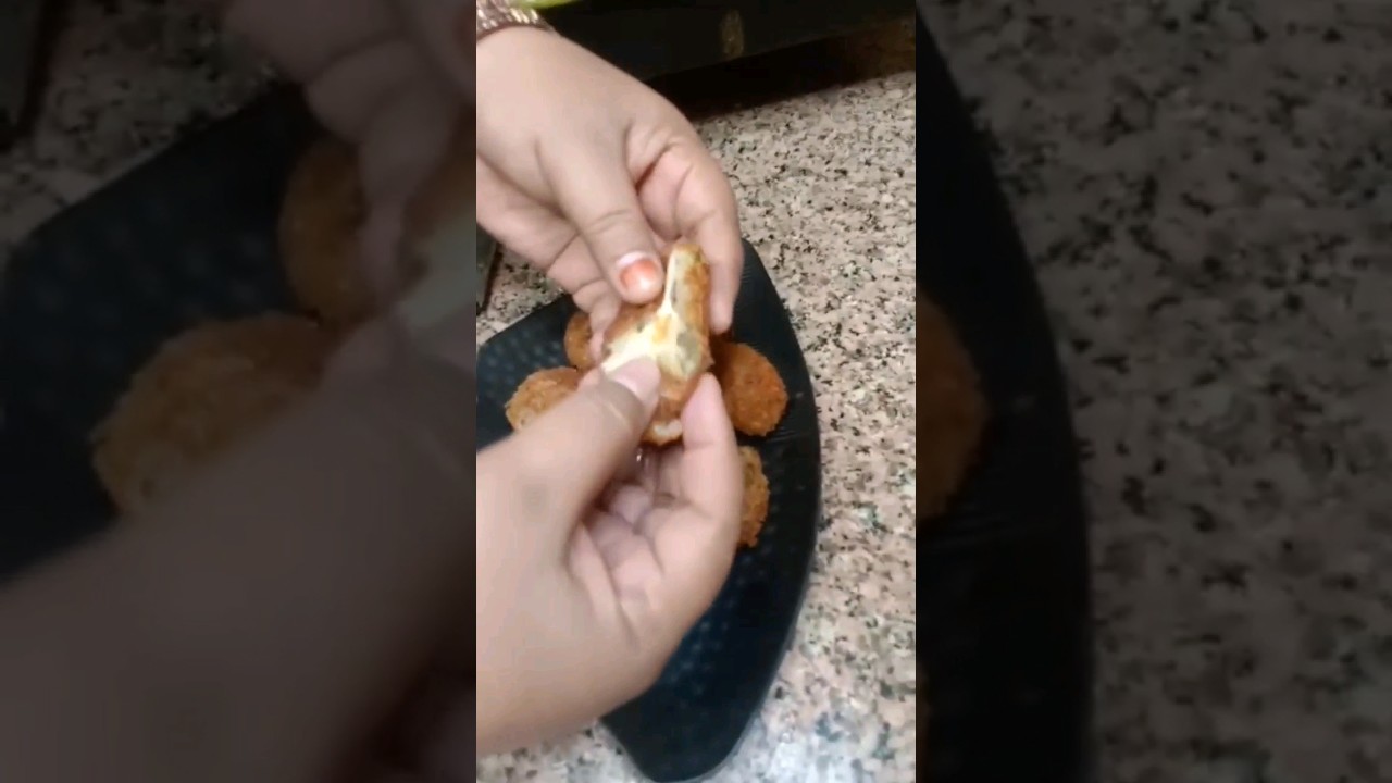 Potato chess balls 😋 # #raziakirajdhani #recipe #food #potatorecipe # ...