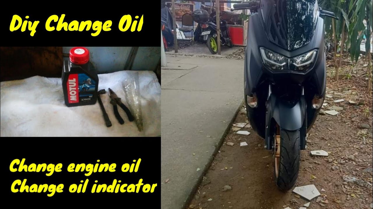 NMAX 155 DIY CHANGE OIL|MOTUL ENGINE OIL|THE BEST ENGINE OIL|CHANGE OIL ...
